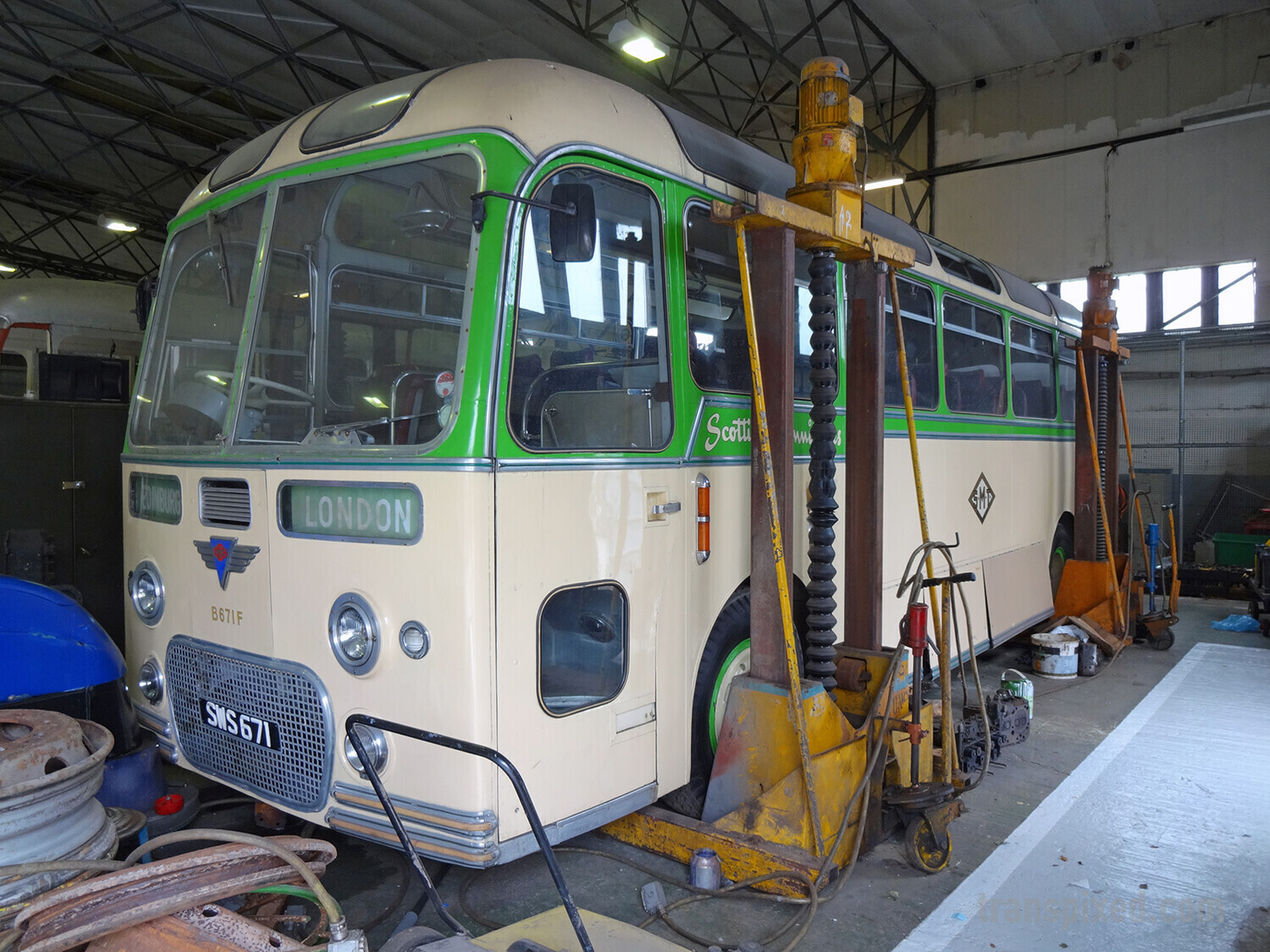 SVBM Lathalmond Open Weekend 2014 - Leyland Titan TD5 DSG169 J66 ...