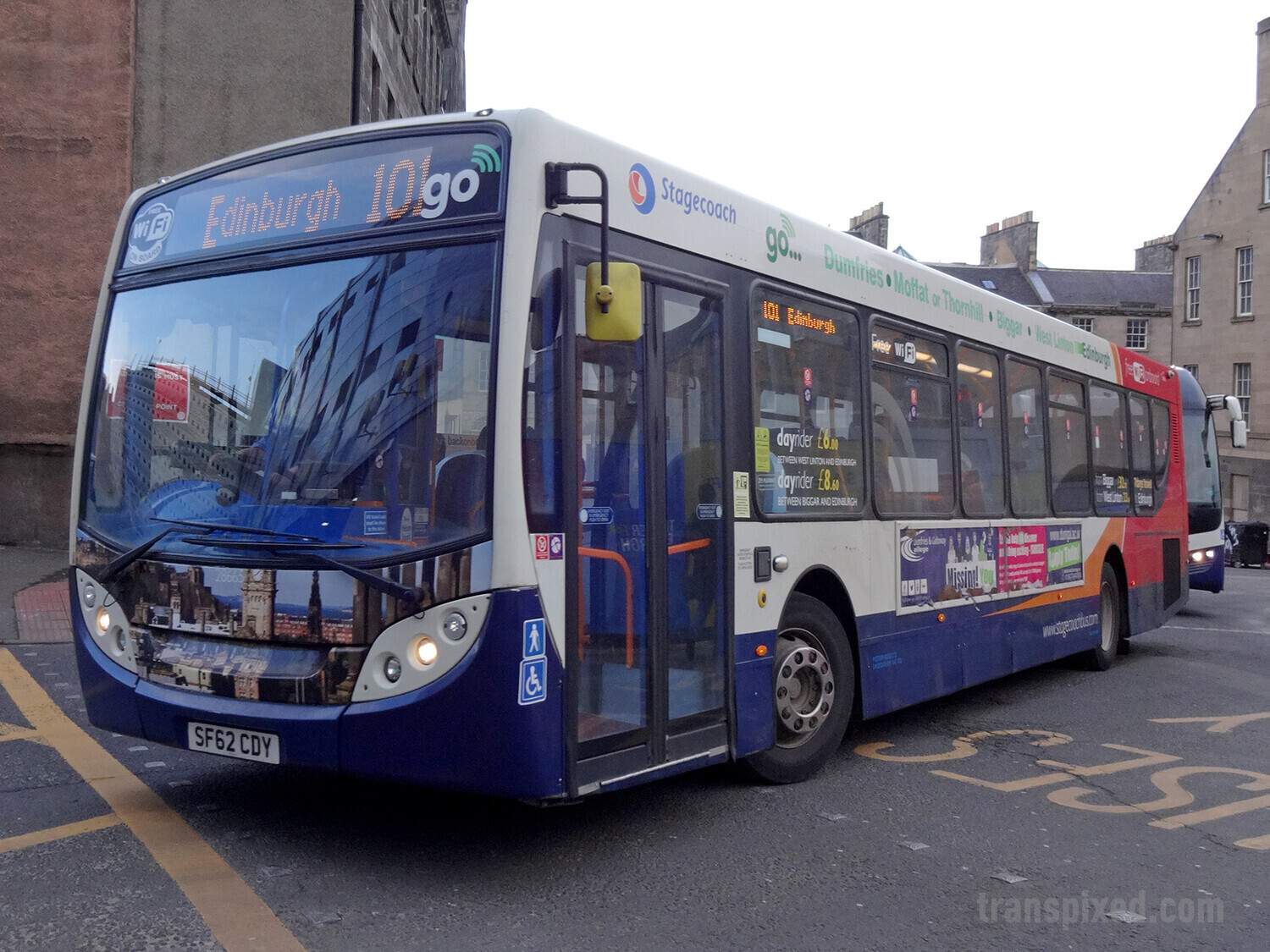 Edinburgh - 2016 Volvo B5LH Wright Eclipse Gemini 3 SJ66LPF 448, 2015 ...