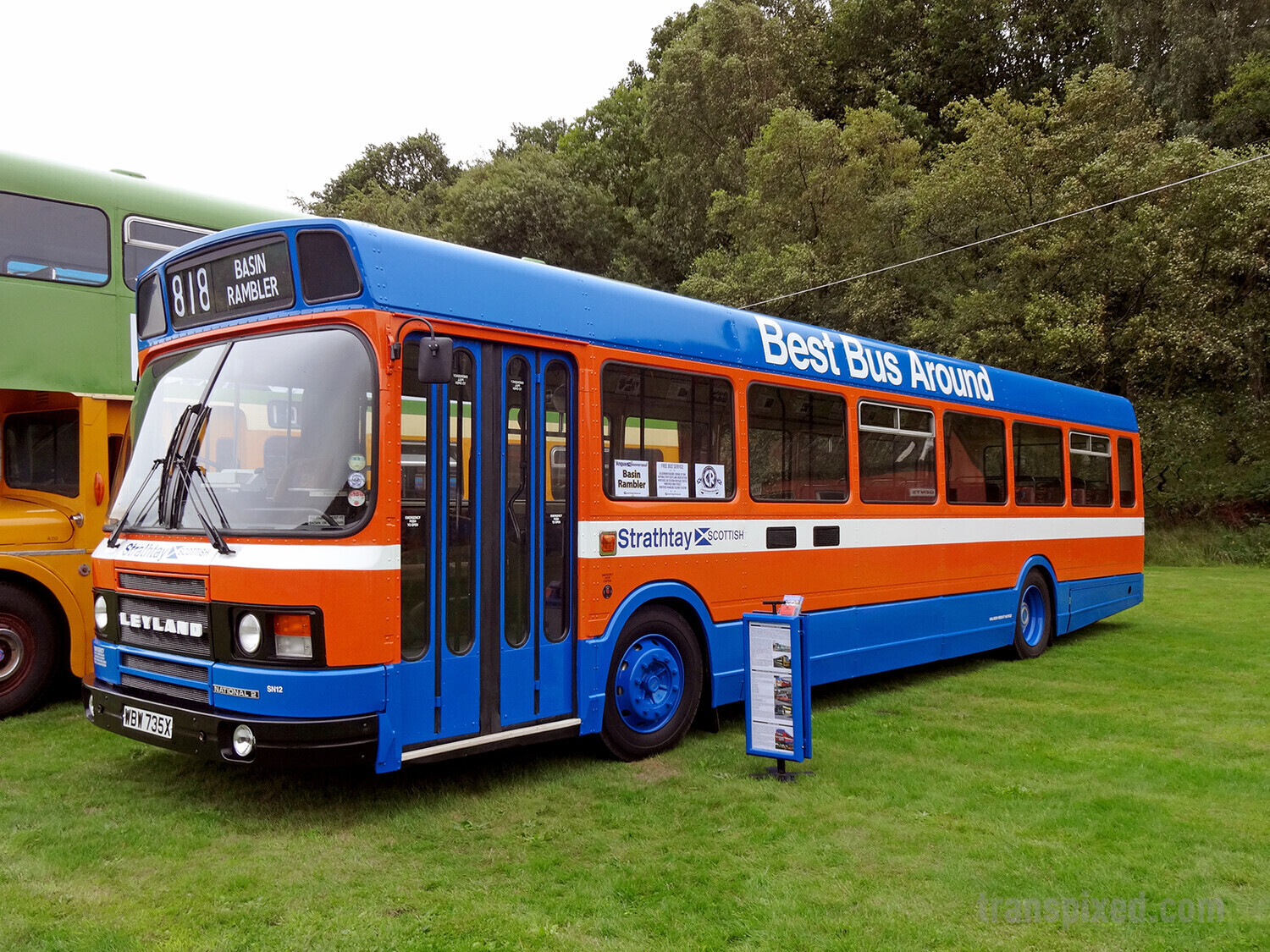 SVBM Lathalmond Open Weekend 2018 - 1942 Leyland Titan TD5 Alexander ...