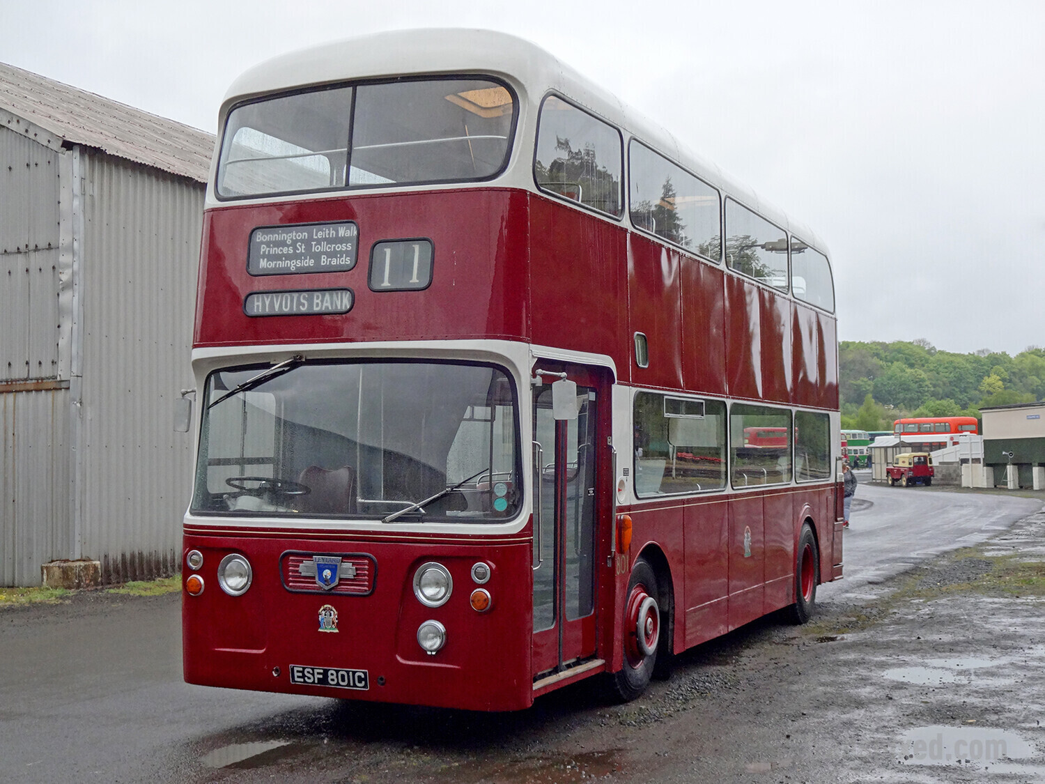 SVBM Lathalmond Running Day 2019 - 1952 Leyland Royal Tiger PSU1/15 ...